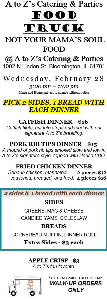 A to Z's Catering and Parties – Delicious food at amazing prices