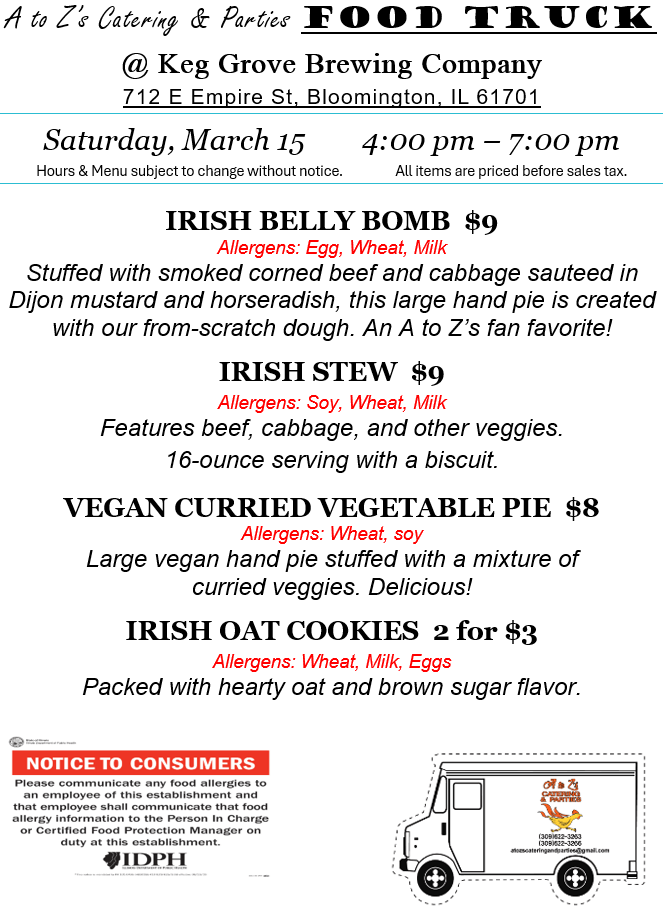 A to Z's Catering and Parties – Delicious food at amazing prices